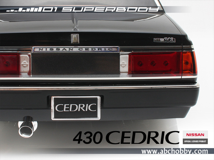 190mm車殼 81~83年 日產 430 Cedric 豪華 高級 直線美 完全再現 (日本 ABC) 現貨 - 快捷模型 - RC ...