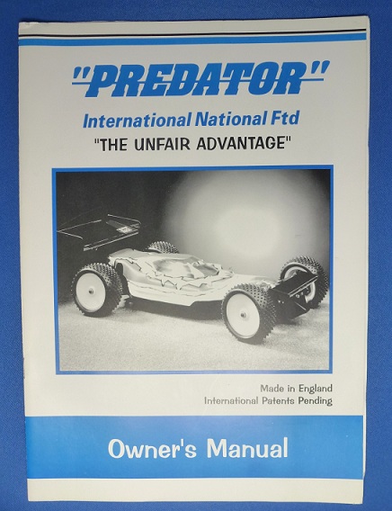 (古物) Predator 1:10 四驅 電越 底缸 車殼 (英國 Tenth Technology) - 快捷模型 - RC ...