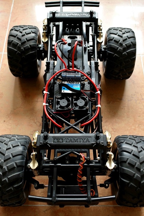 Tamiya TXT-2 Agrios 4x4 Monster 連option金屬油壓 $1600 - 二手遙控玩具出售版 - RC ...