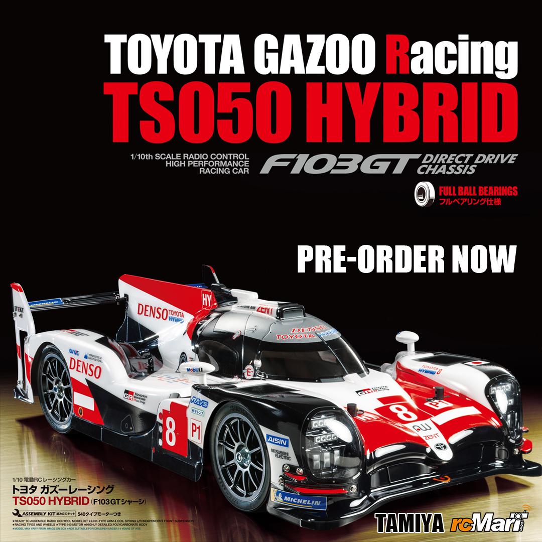 Tamiya F103GT TOYOTA GAZOO Racing TS050 Hybrid 1/10 F1 58665 現正接受預訂 ...