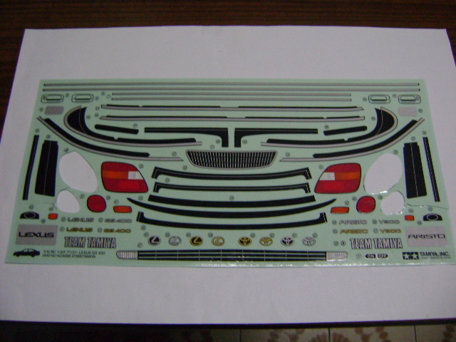 絕版全新1/10 Tamiya RC 雙星Lexus GS 400已上色未完成平跑車殼 - 二手遙控玩具出售版 - RC EVOLUTION ...