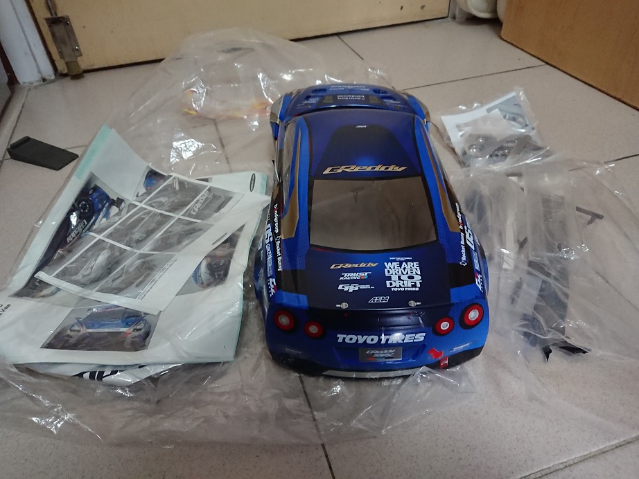 Yokomo Nissan Skyline GTR R35 GReddy SPEC-D 195mm Clear Body Set For 1/ ...