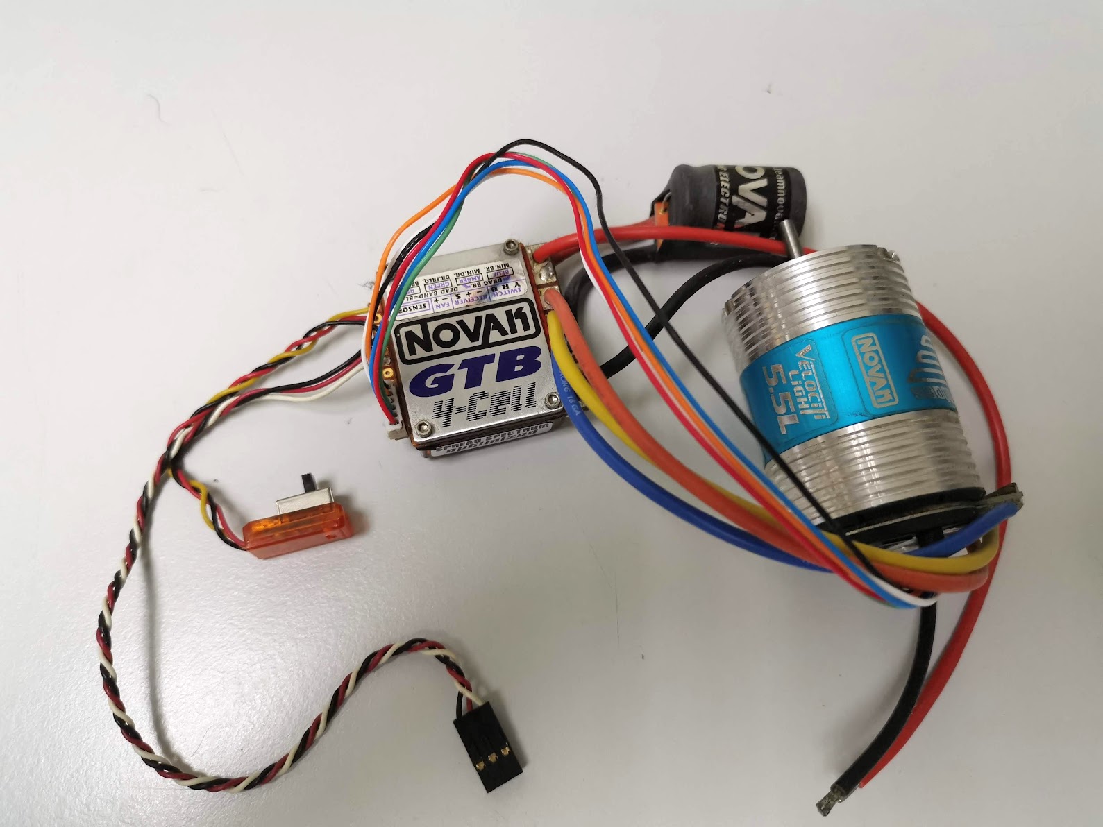 NOVAK 1/12 ESC with 5.5T Motor - 二手遙控玩具出售版 - RC EVOLUTION - 遙控工房 - 香港RC ...