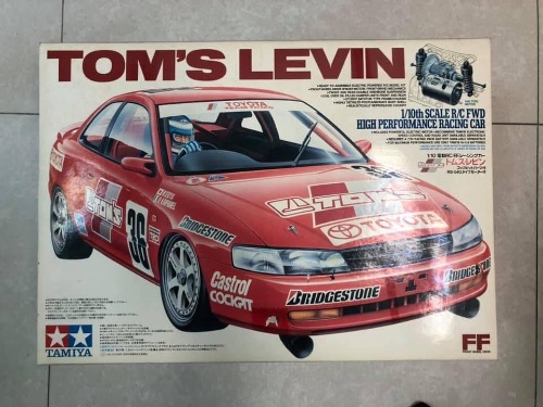 全新絕版 TAMIYA 1/10 TOMS LEVIN TOYOTA AE101 #58131 FF01 遙控車 電... - 二手遙控玩具 ...