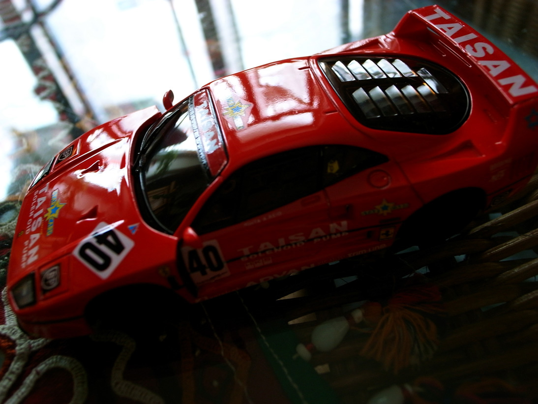 Ferrari F40 GT " Taisan " JGTC 1994 #40 ( 已完成 ) - 超迷你遙控車討論版 - RC ...